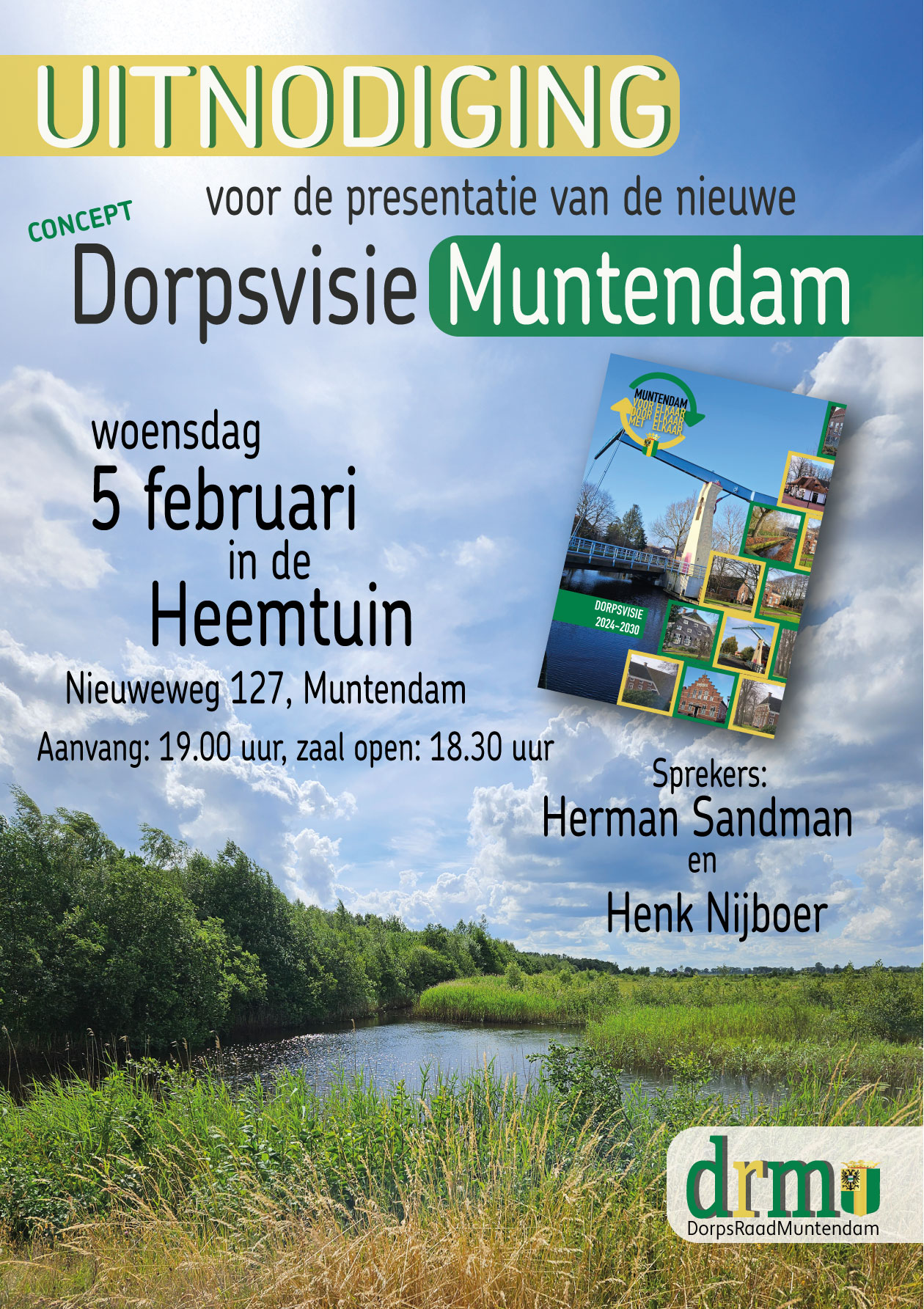 Presentatie concept Dorpsvisie Muntendam - Dorpsraad Muntendam